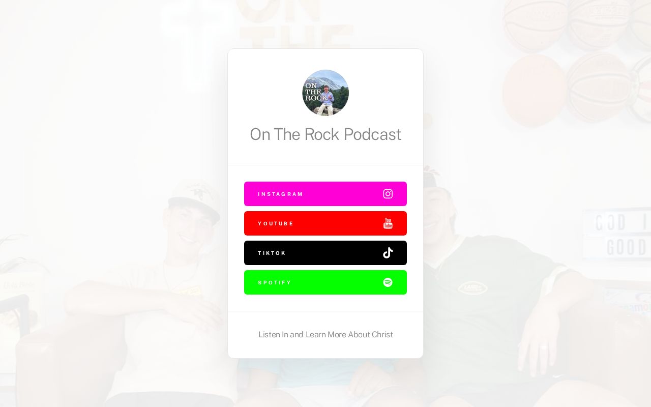 On The Rock Podcast